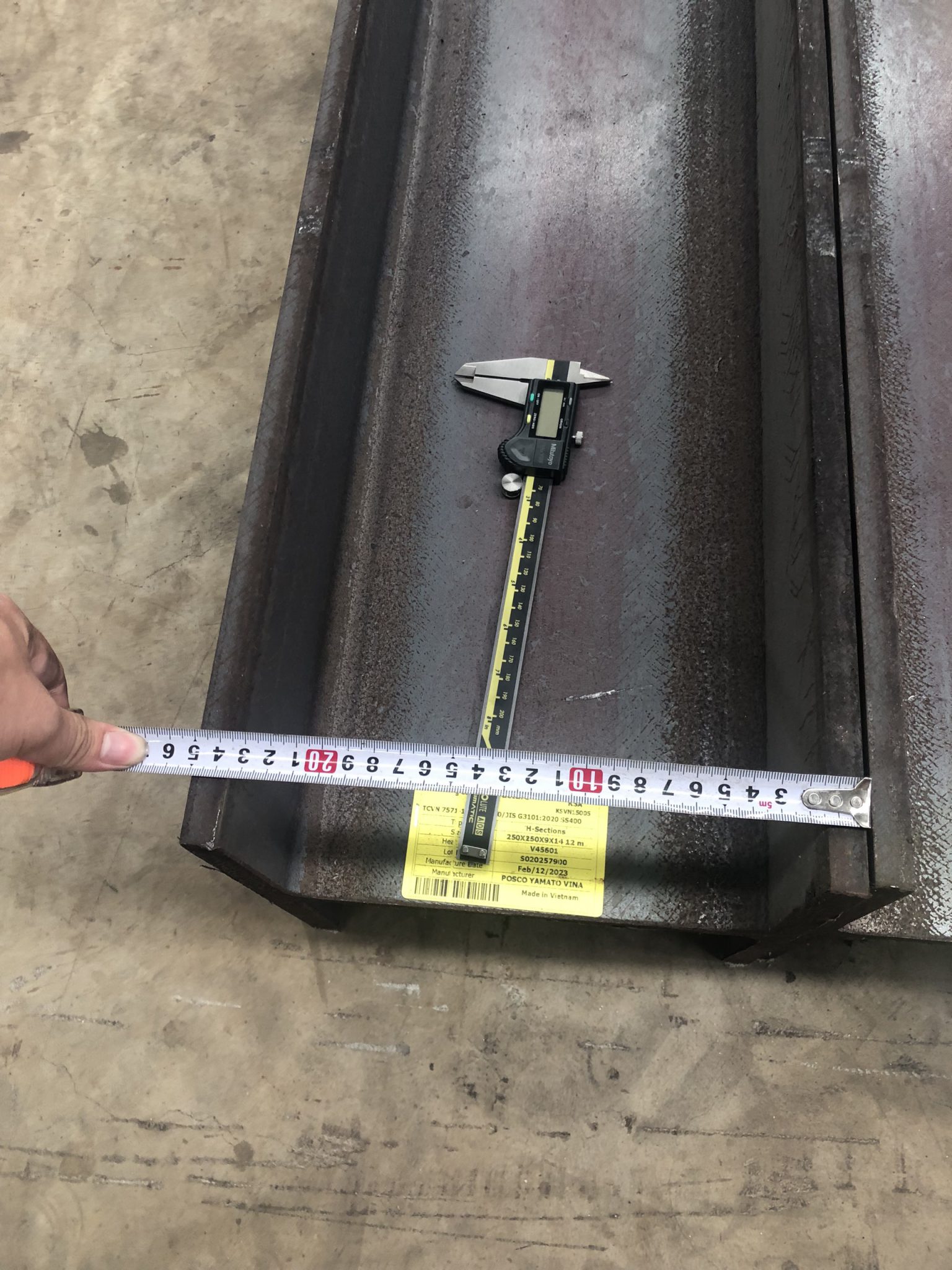 Thép Hình H250 - Sắt thép Minh Quân